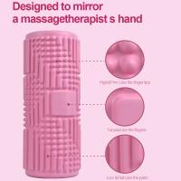 China OEM Vibrating Massage Foam Roller Bluetooth Silicone Foam Muscle Deep Tissue for sale