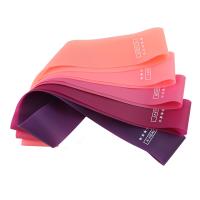 China 5pcs 18.5cm Natural Latex Resistance Bands Pastel for sale