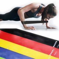 China ZHIHUI TPE Silicone Exercise Bands Yoga Resistance Rubber for sale