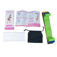 China Natural Latex Resistance Band 17.8cm x 0.8cm X Light Strength Training Loop for sale