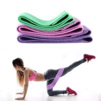 China 8cm Width 50lbs Workout Fabric Resistance Bands Textile BSCI for sale