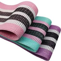 China 8cm Width 50lbs Workout Fabric Resistance Bands Textile BSCI for sale
