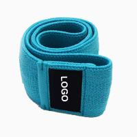 China SGS Certified Fabric Resistance Bands 66-86cm Non-Slip Hip Circle Booty Bands 3 Pack for sale