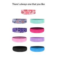 China 80mm Width Fabric Non Slip Resistance Bands Anti Flanging Cute Booty Bands for sale