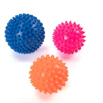 China 7cm PVC Spiky Massage Ball for Plantar Fasciitis Foot Pain Relief Acupressure for sale