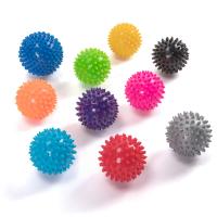 China 7cm PVC Spiky Massage Ball for Plantar Fasciitis Foot Pain Relief Acupressure for sale