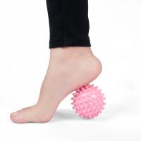 China 7cm PVC Spiky Massage Ball for Plantar Fasciitis Foot Pain Relief Acupressure for sale