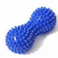 China 15cm PVC Peanut Massage Ball for Fasciitis Pain Relief Spiky Muscle Relaxation for sale