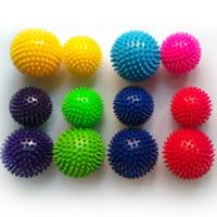 China Wholesale PVC Yoga Spiky Massage Ball 7.5 cm for Muscle Relief and Fitness for sale