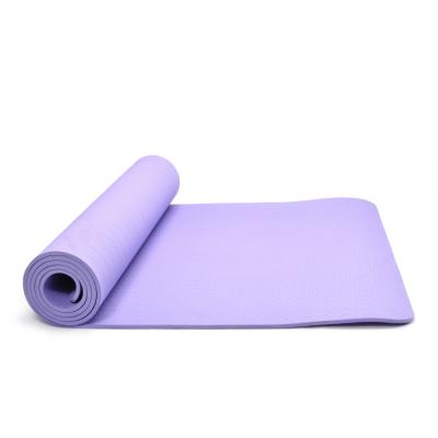 China TPE Eco Friendly Yoga Mat 183x68x0.6cm Non Slip Exercise Mat for Workout for sale
