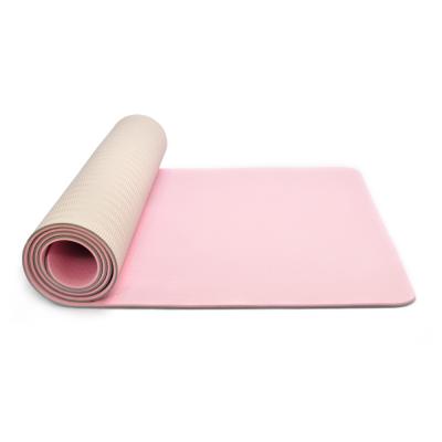 China TPE Eco Friendly Yoga Mat 183x61cm Waterproof Durable High Density Non Slip Exercise Mat for sale