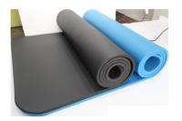China Workout Yoga Mat Wearproof Extra Pilates Mat 15mm Thick For Meditation for sale