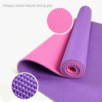 China Extra Large PVC Yoga Mat 5mm Thick Non Slip Eco Friendly Pilates Mat 173x61cm for sale