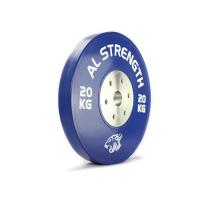 China OEM LBS Dumbbell Bumper Plates Weightlifting 45 Lb Bumper Plates for sale