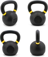 China 10kg Cast Iron Kettlebell Vinyl Coated Anti Abrasion Gym Workout Weight for sale