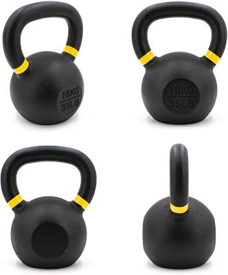 China 10kg Cast Iron Kettlebell Vinyl Coated Anti Abrasion Gym Workout Weight for sale