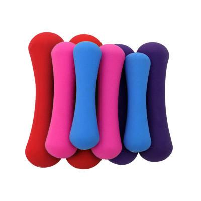 China Custom Neoprene Dumbbell Set 1-10kg Vinyl Coated Hand Weights for Strength Training for sale