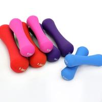 China Custom Neoprene Dumbbell Set 1-10kg Vinyl Coated Hand Weights for Strength Training for sale