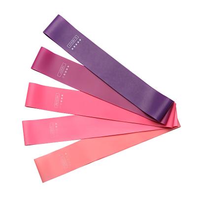 China Natural Latex Resistance Bands Set 12 Inch Loop 15lbs 30cm for Yoga Pilates Stretch for sale