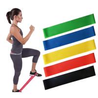 China 25LBS 35LBS Natural Latex Resistance Bands OEM Light Medium Heavy for sale