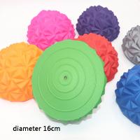 China 2pcs Durian Workout Yoga Ball Diamond Yoga Hemisphere Ball for sale