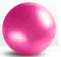 China Eco Friendly PVC Yoga Ball 55cm for Gym Exercise Balance Training Non Toxic Durable for sale