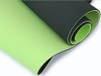 China Custom Print Exercise Bamboo Thick NBR Gymnastics Yoga Mat for sale
