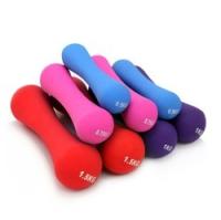 China Cast Iron Neoprene Dumbbell Set 0.5-3kg Hex Non-Slip Hand Weights for Home Fitness for sale