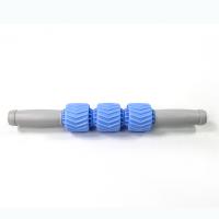 China PP Muscle Roller Massage Stick 31x4.5cm for Fitness Reaction Training Blue Pink for sale