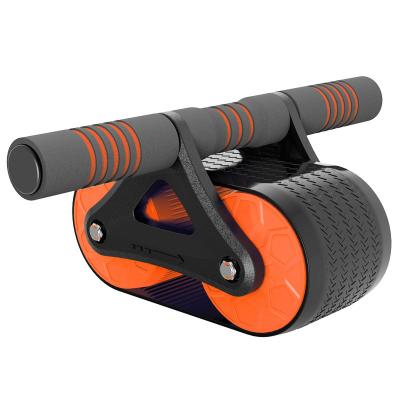 China Super Silent Abdominal Muscle Wheel 170mm Automatic Rebound Ab Roller Set for sale