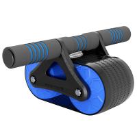 China Super Silent Abdominal Muscle Wheel 170mm Automatic Rebound Ab Roller Set for sale
