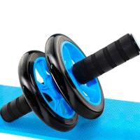 China Body Building  Gym Workout Nutrilite Abdomen Round Ab Wheel Roller Set for sale