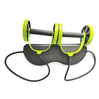China SGS  16.92*6.29*1.96'' Ab Roller Double Wheel 95cm Rope ABS Plastic Pressure Resistant for sale