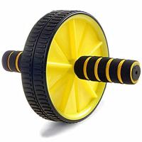 China ZHIHUI Single Wheel Ab Roller Plastic Disc Ab Wheel Roller Set Bodybuilt For Home for sale