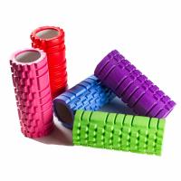 China EVA Foam Roller 33x14cm for Muscle Massage Yoga Pilates Myofascial Release for sale