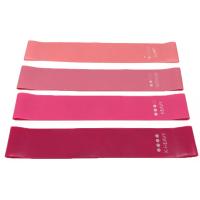 China 0.45mm Debossed Logo TPE Resistance Bands BSCI Eco Friendly for sale