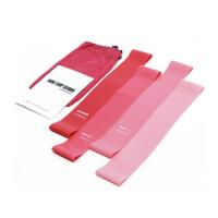 China 0.45mm Debossed Logo TPE Resistance Bands BSCI Eco Friendly for sale