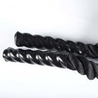 China Heavy Weighted Jump Rope 3m Nylon Cable 1200g Battle Skipping Rope for Fitness Training for sale