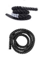 China Heavy Weighted Jump Rope 3m Nylon Cable 1200g Battle Skipping Rope for Fitness Training for sale