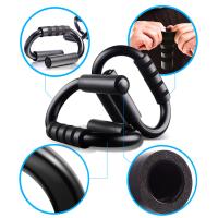 China 12cm 18cm S Shaped Push Up Bars Muscle Up Fitness Workout Tools for sale