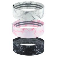 China Heavy Duty Full Silicone Gritin Resistance Bands SGS Exercise Bands for sale
