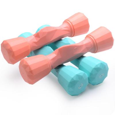 China TPE Neoprene Coated Dumbbell 1.1kg Anti-Slip Fitness Dumbbell for Home Gym for sale