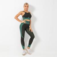 China Seamless Yoga Bra and Leggings Set Anti Cellulite Gym Wear Women Nylon S-XL for sale
