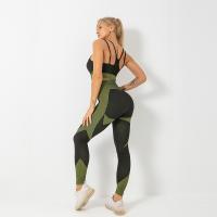 China Seamless Yoga Bra and Leggings Set Anti Cellulite Gym Wear Women Nylon S-XL for sale