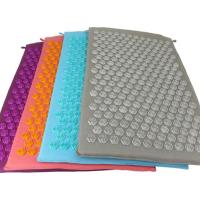 China 100% Cotton Acupressure Mat 74x43cm with 6210 Massage Points for Pain Relief Custom Logo for sale