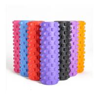 China 4-Level Vibration Yoga Foam Roller 34x14cm Eco Friendly EVA High Density Muscle Massage for sale