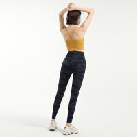 China Nylon Ladies Camouflage Yoga Pants Eco Grey Activewear Tights 80% Nylon 20% Spandex for sale