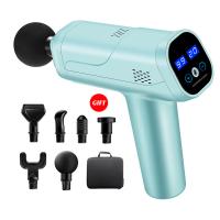China Portable Deep Tissue Massage Gun 1200 - 3300rpm With LCD Screen for sale