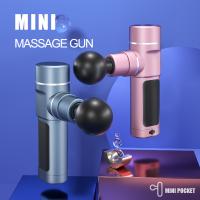 China 50W 2500mAh 4 Speed Mini Portable Massage Gun for sale