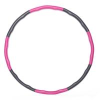 China 8 Knots Removable Weighted Hula Hoop 1.2kg for Fat Burning Fitness for sale
